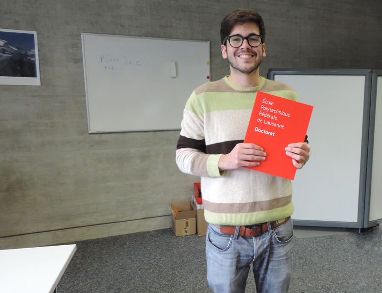 Pedro Pinheiro awarded the EPFL PhD degree — EN